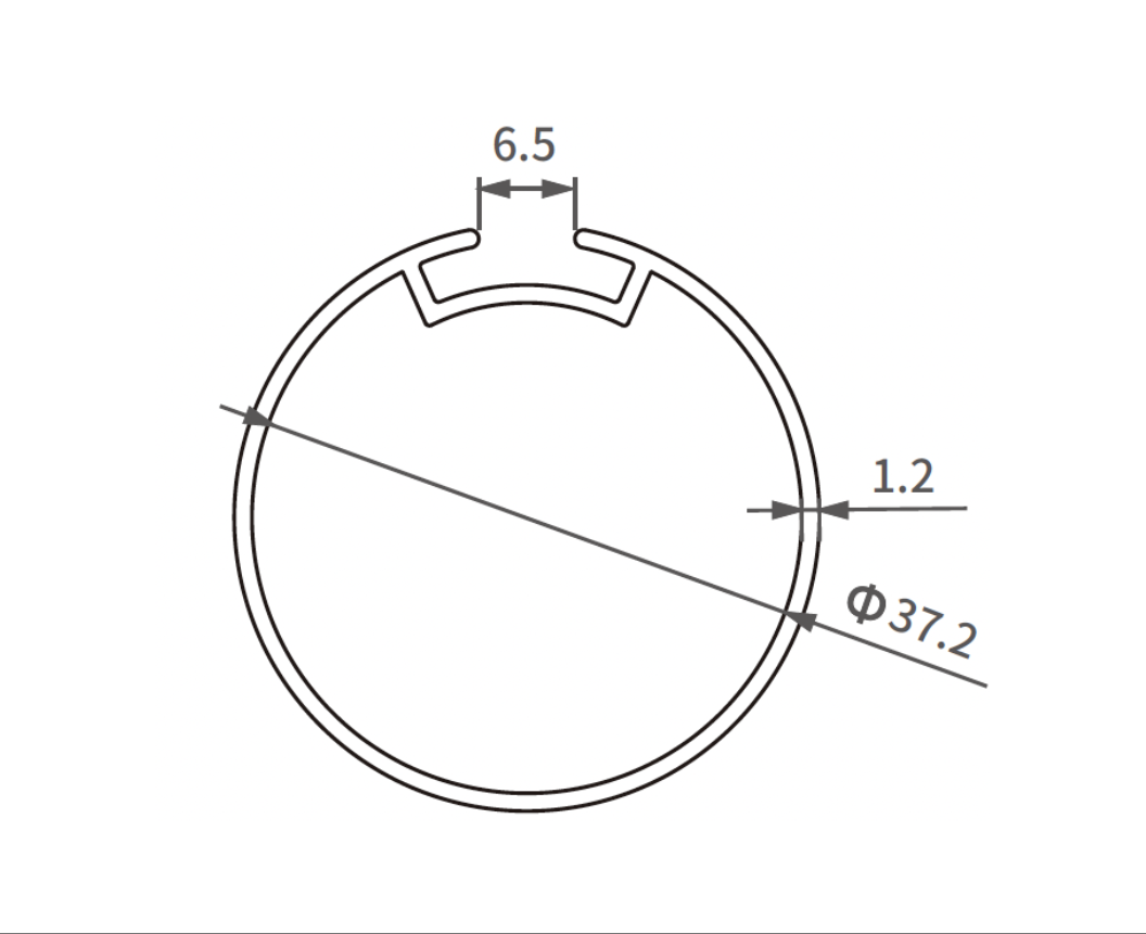 TUBO 38 MM - 1.2 MM – ROLLER IMPORTS CHILE